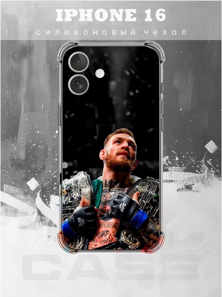 Чехол на IPHONE 16 с принтом Конор Макгрегор