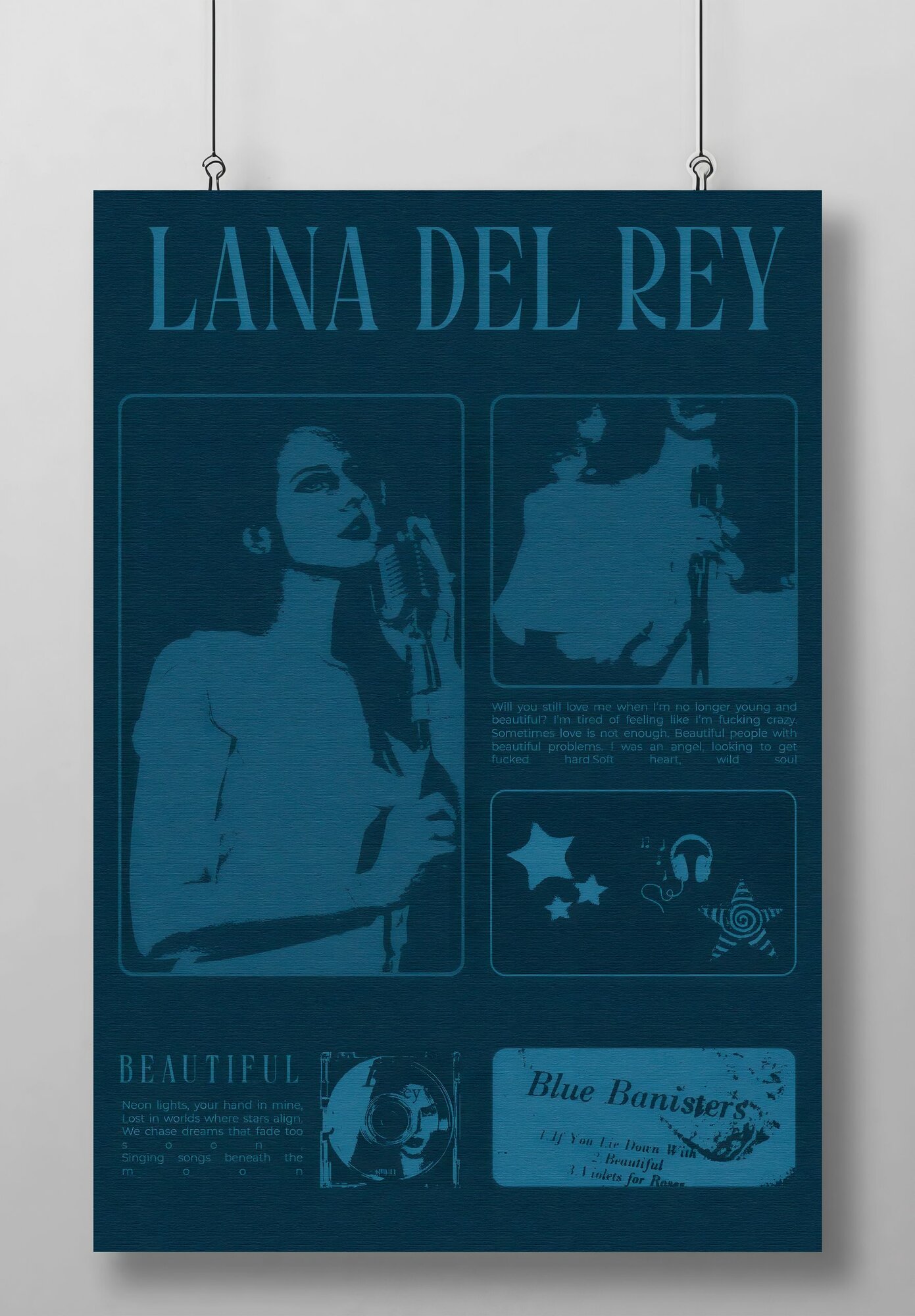 Постер/Плакат Лана Дель Рей (Lana Del Rey)