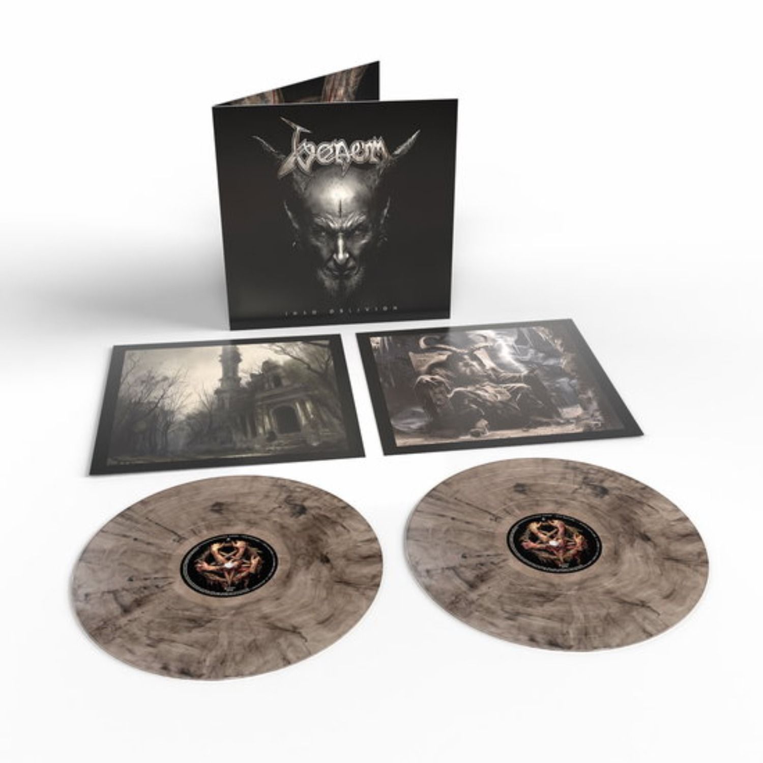Виниловая пластинка Clear With Black Smoke, Venom - Into Oblivion, 2 x Vinyl, LP