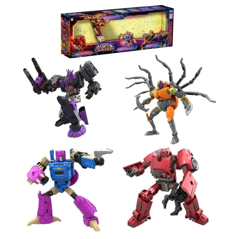 Игрушка Hasbro Трансформеры Transformers: Legacy United Target Versus Foursome 14cm*3+17.5cm*1 G0202