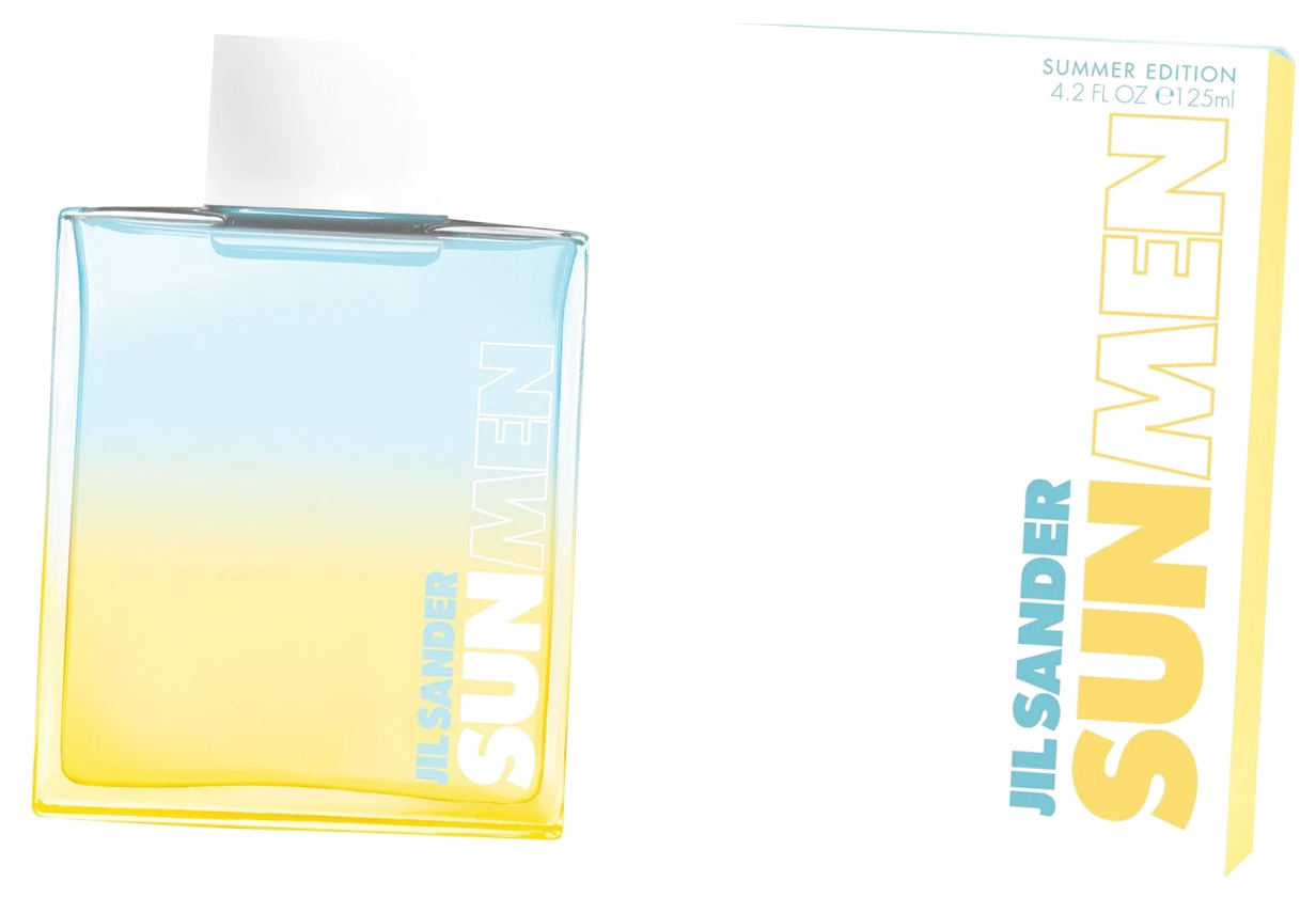 Мужская туалетная вода Jil Sander Sun Men Summer Edition 125 мл - Джил Сандер Сан Мен Саммер Эдишн
