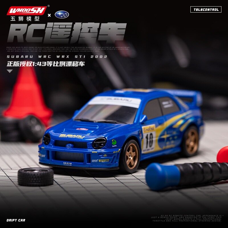 Официально лицензированная мини RC дрифт машина 1:43 STI и RX7 пропорциональная модель гоночного автомобиля с