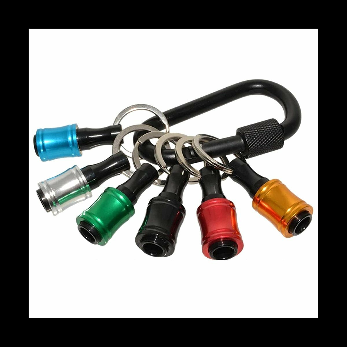 6шт Upgrade Bit Holder 1/4-дюймовая шестигранная отвертка из алюминиевого сплава для удлинителей электродрели