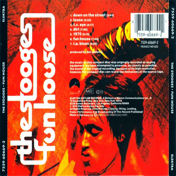 Stooges "CD Stooges Fun House" — фото 1