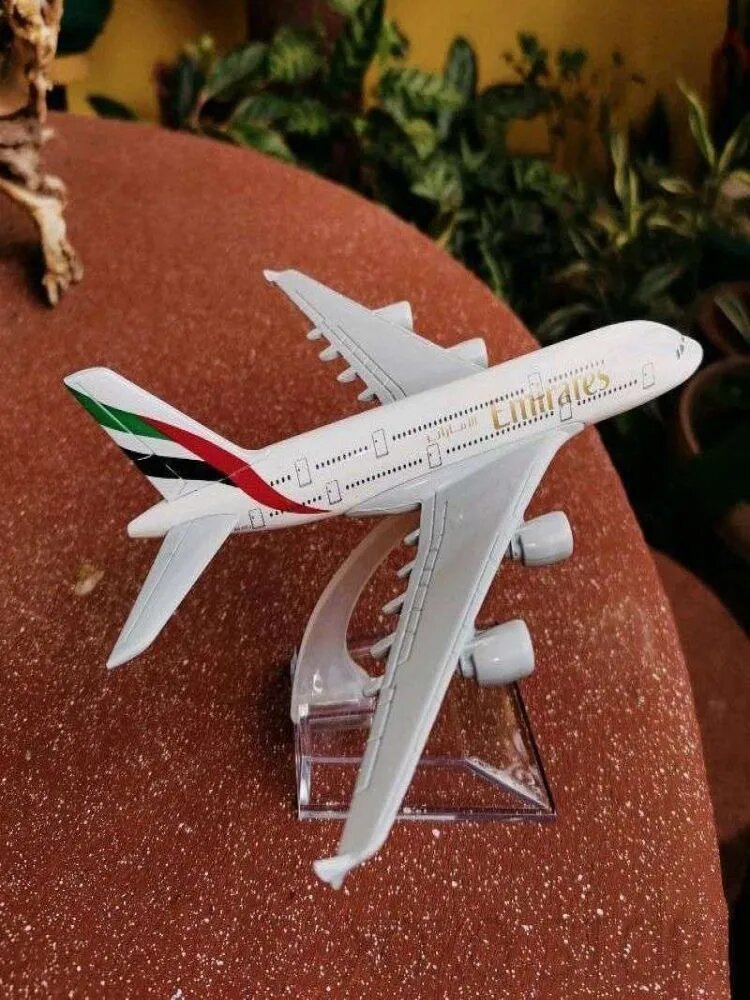 Металлическая Модель Самолета, Аэробус 380 Emirates
