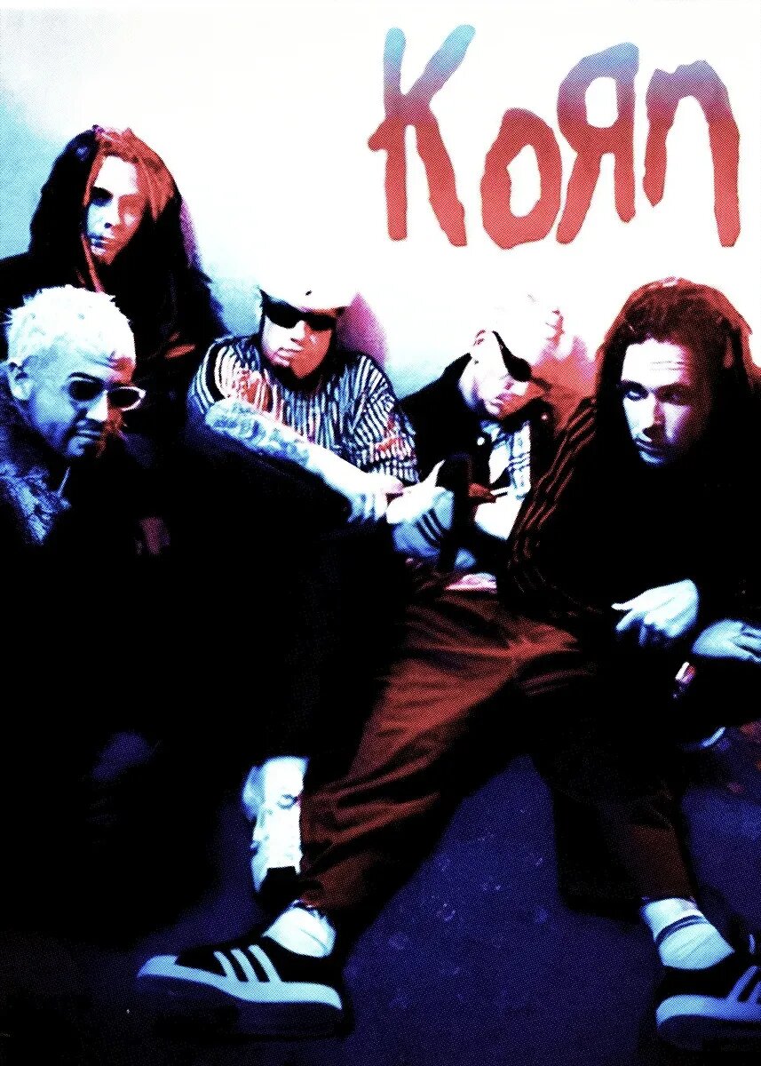 Korn постер на холсте 30x42см, DM114-13, без рамки