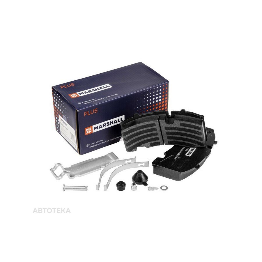 Колодки торм к-т (с уст. комп.) (PLUS) Knorr SK 7 WVA 29171/ 29271 (M2629308. PLUS) MARSHALL M2629308P