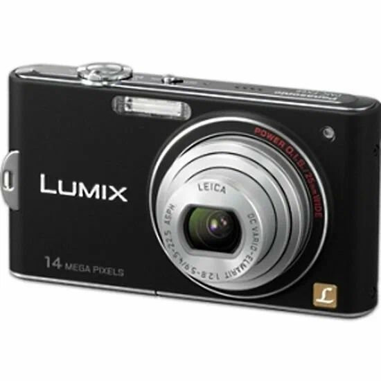 Panasonic Lumix DMC-FX66 Black Цифровой компактный фотоаппарат