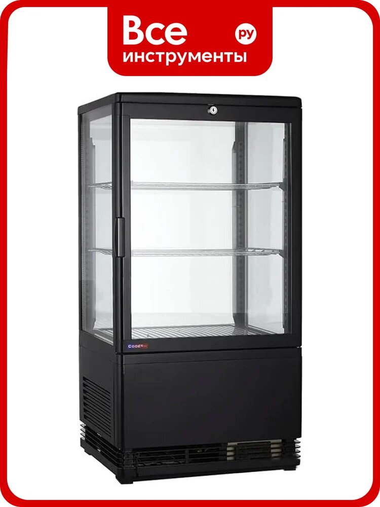 Витрина холодильная COOLEQ CW-58 BLACk E5980