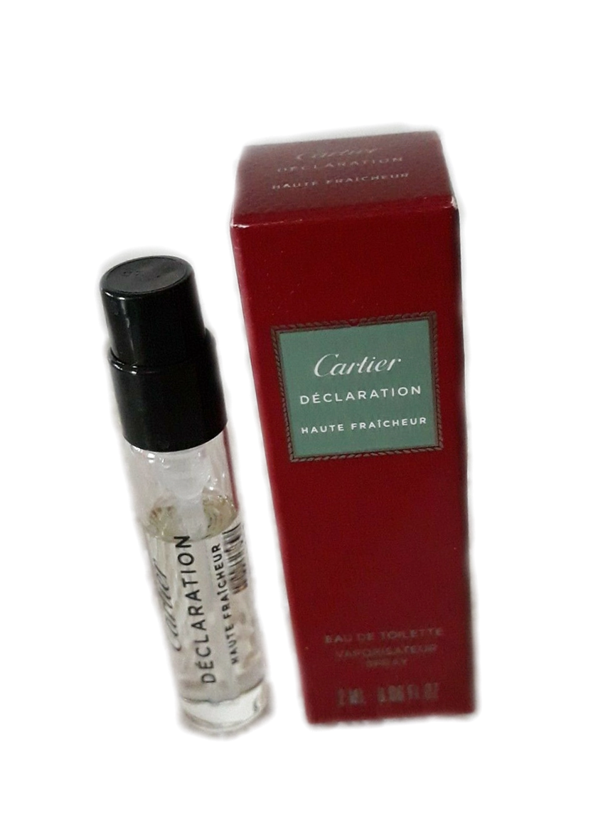Туалетная вода Cartier Declaration Haute Fraicheur пробник 2 / Картье Декларасьон От Фреше мини-версия
