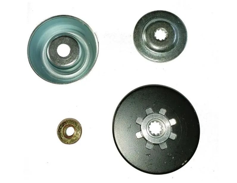 Шайба, гайка, чашка редуктора комплект бензокосы ECHO SRM2305/2655/330-350/4605/420