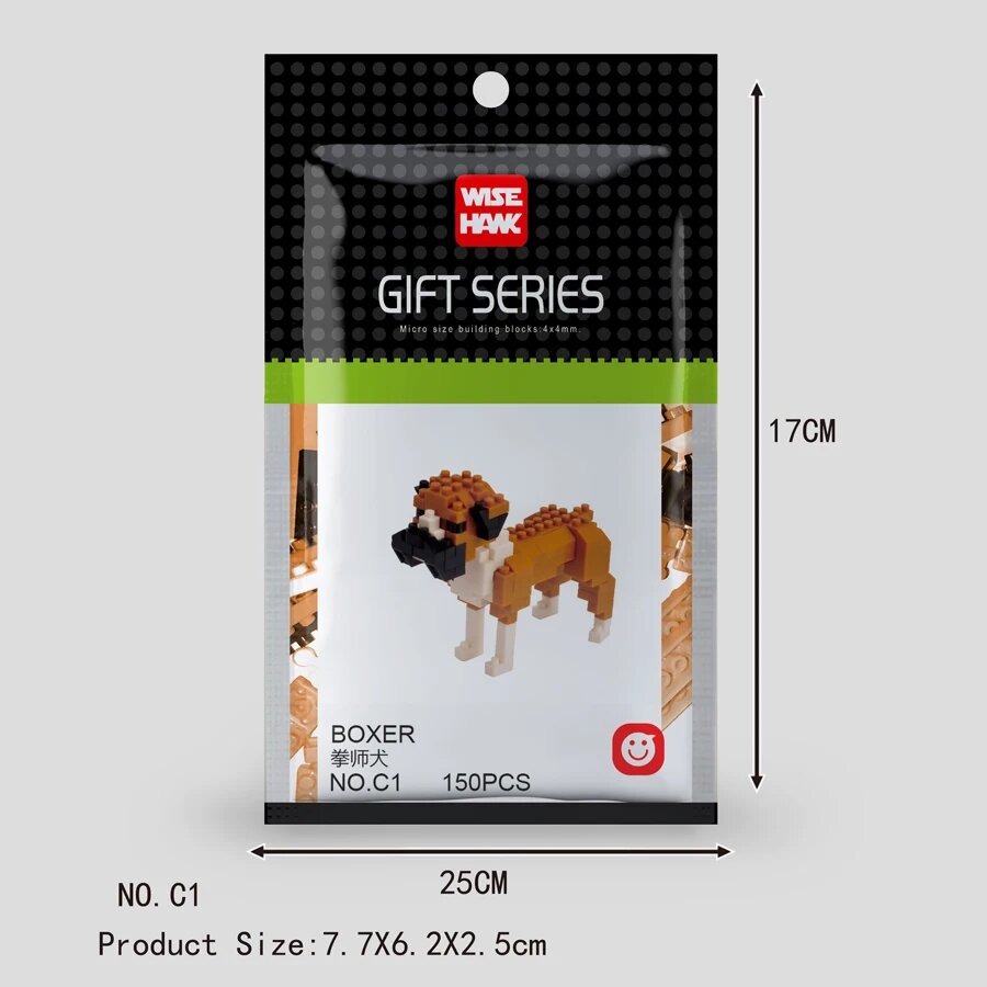 MINISO Мини-животные строительные блоки C1