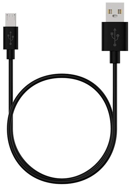 Кабель MAXVI MC-01L Черный microUSB