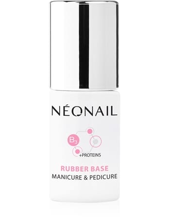 Лак для ногтей NeoNail Manicure & Pedicure Rubber Base, 7.2 мл
