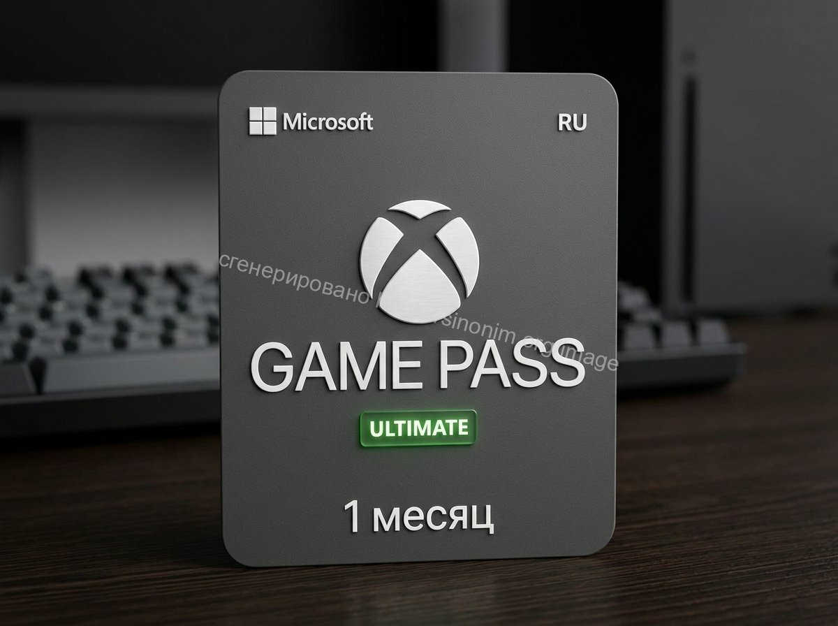 Xbox Game Pass Ultimate 1 месяц Глобальный Ключ РФ