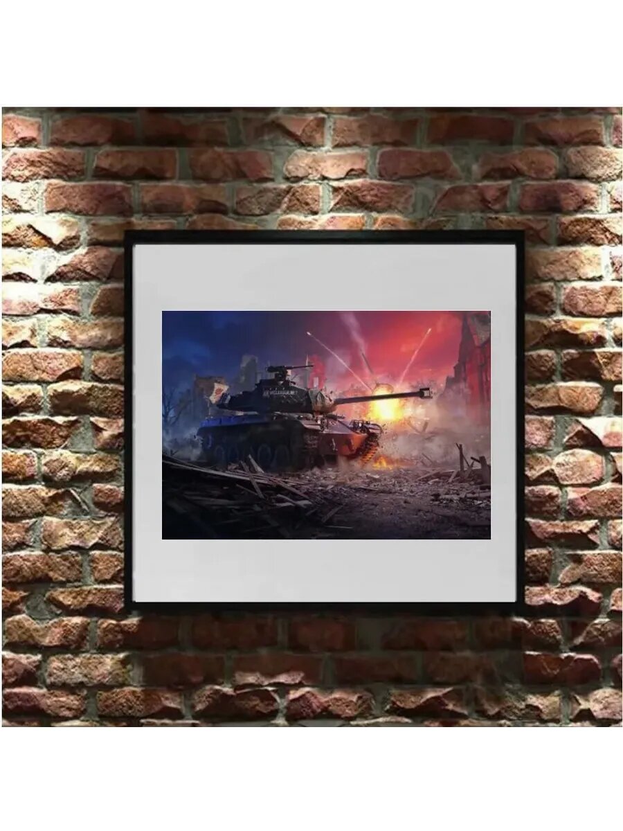 Постер "world of tanks new 2017" Cool Eshe А2