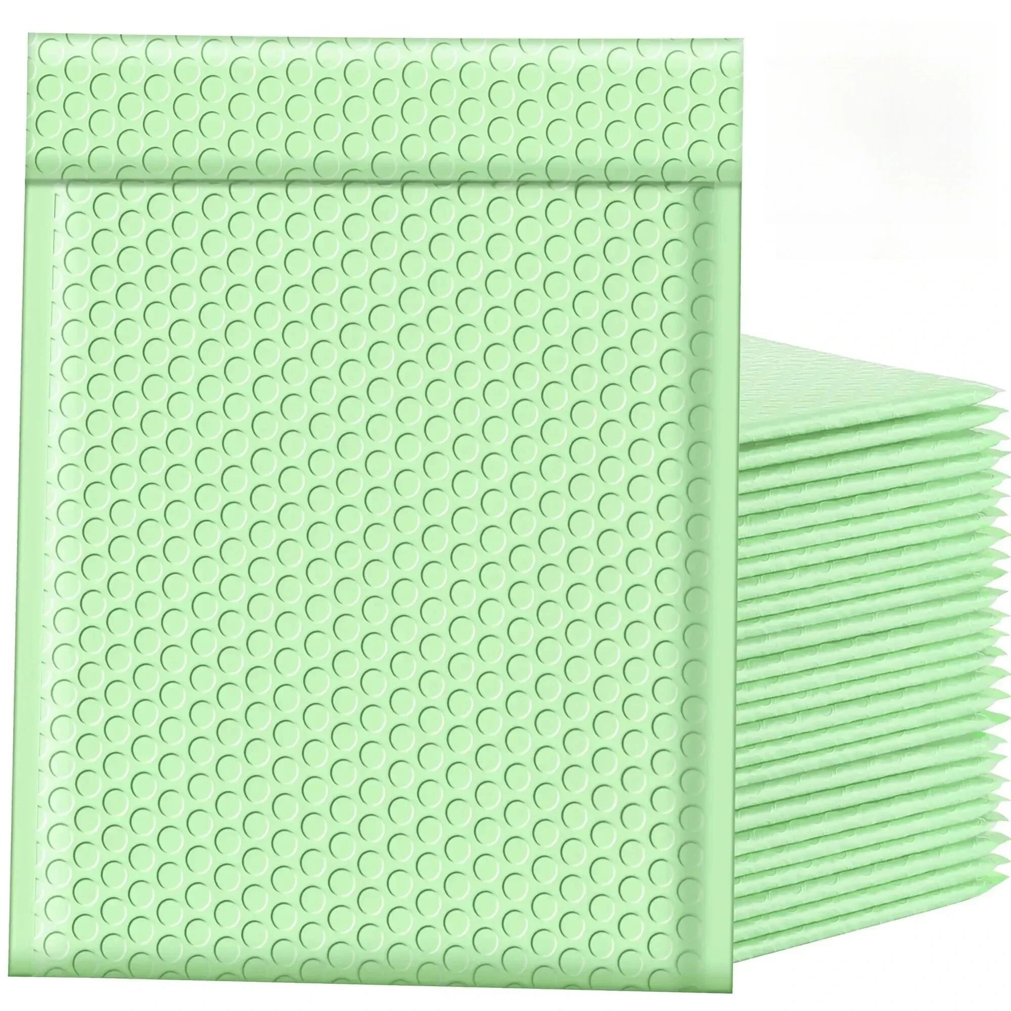 Многоразовые пузырчатые конверты Bubble Packaging Envelope Зеленый, 11*13cm, green