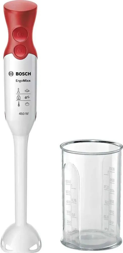 Блендер погружной Bosch 450Вт, 0.6л MSM64010