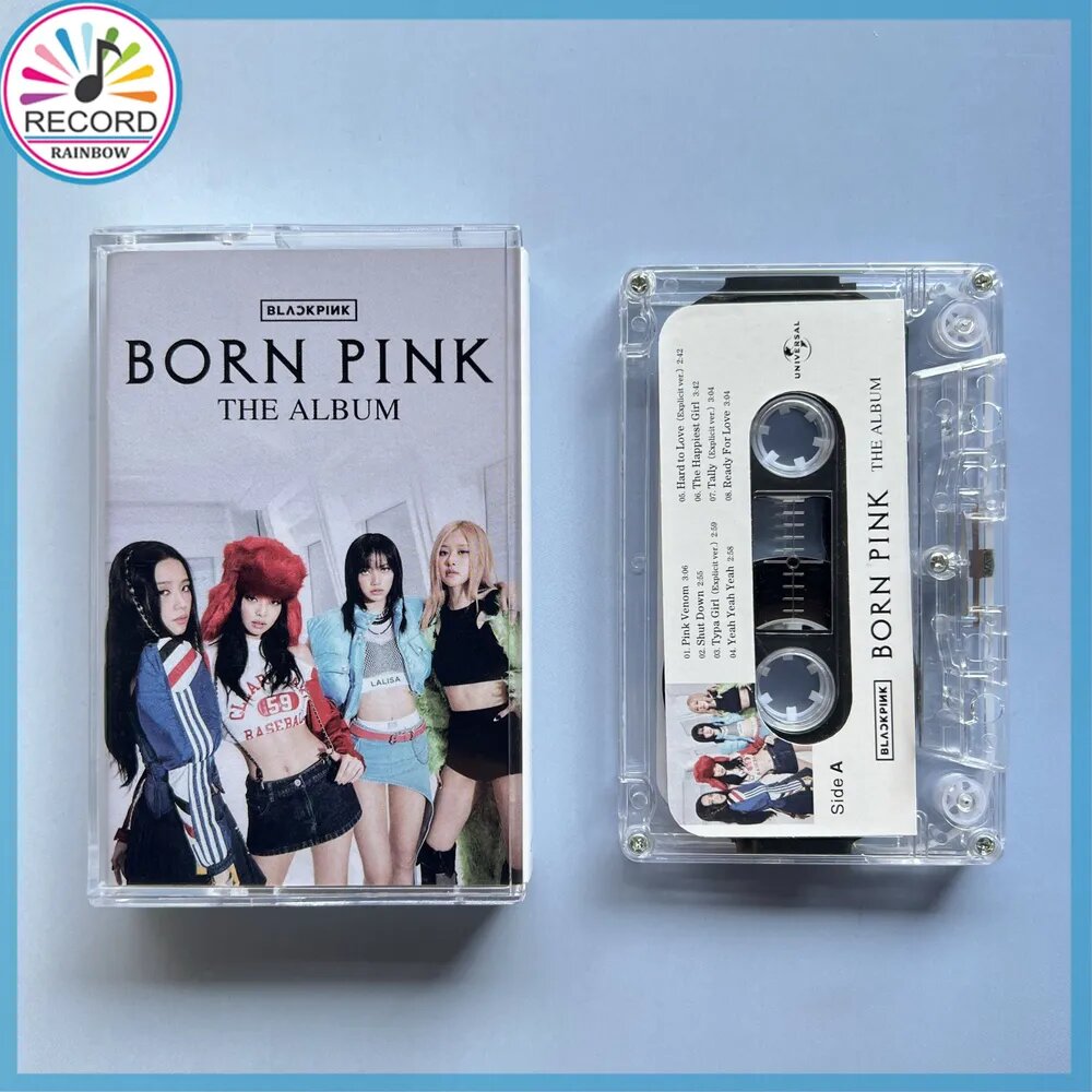 BLACKPINK Born Pink The Album jisoo jennie rose lisa кассета Совершенно новый Запечатанный