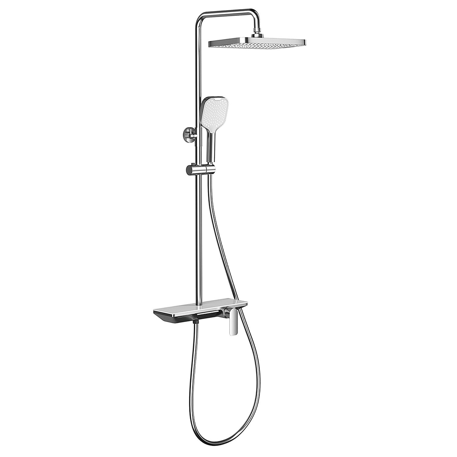 Душевая система Gappo G2496-10 цвет Белый Хром