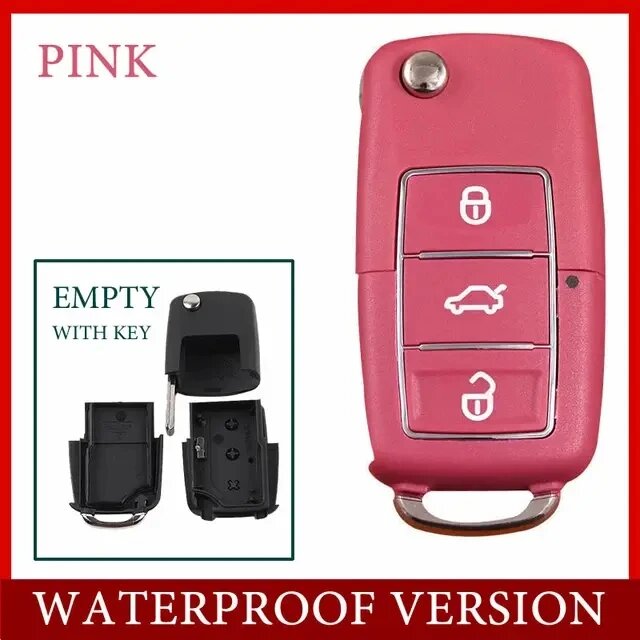 Ключница автомобильная, Waterproof Pink