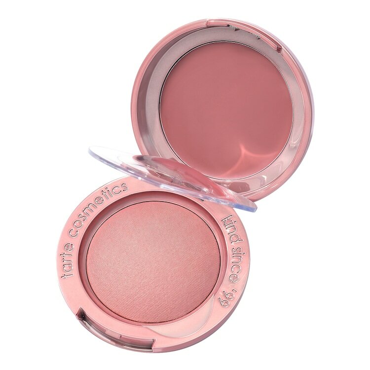 Tarte Румяна Macaron blush & glow duo кремовые и прессованные румяна 7,8 г оттенок Toasted coconut