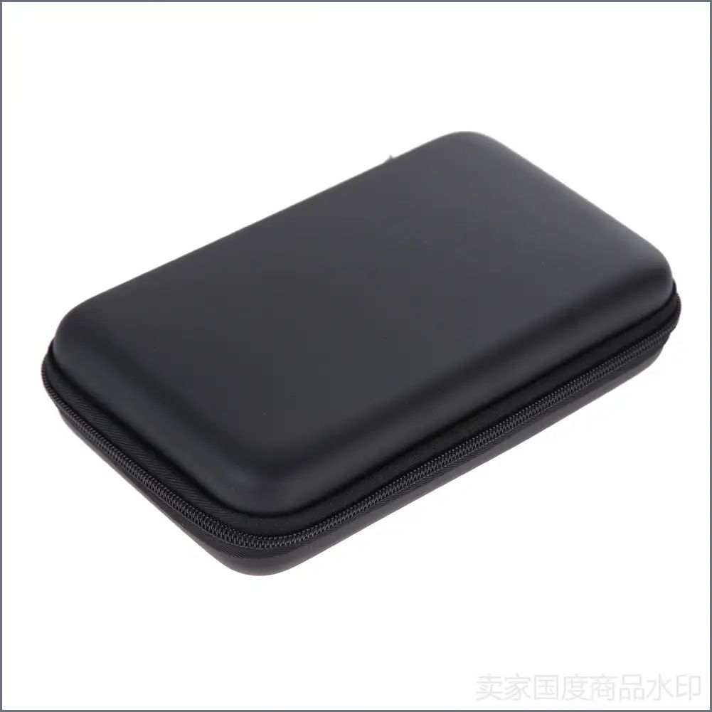 Жёсткий ЭВА-чехол для Nintendo 3DS XL/LL: противоударный, с ремешком и карманом
