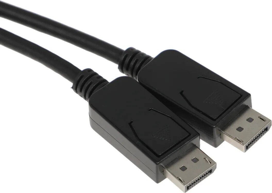Кабель аудио-видео ver1.2, DisplayPort (m) - DisplayPort (m), ver 1.2, 5м, черный