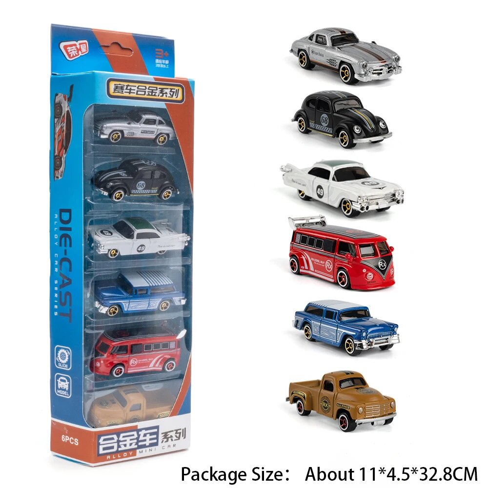 Металлические машинки Makeda 1:64, Racing Car, цвет 52275