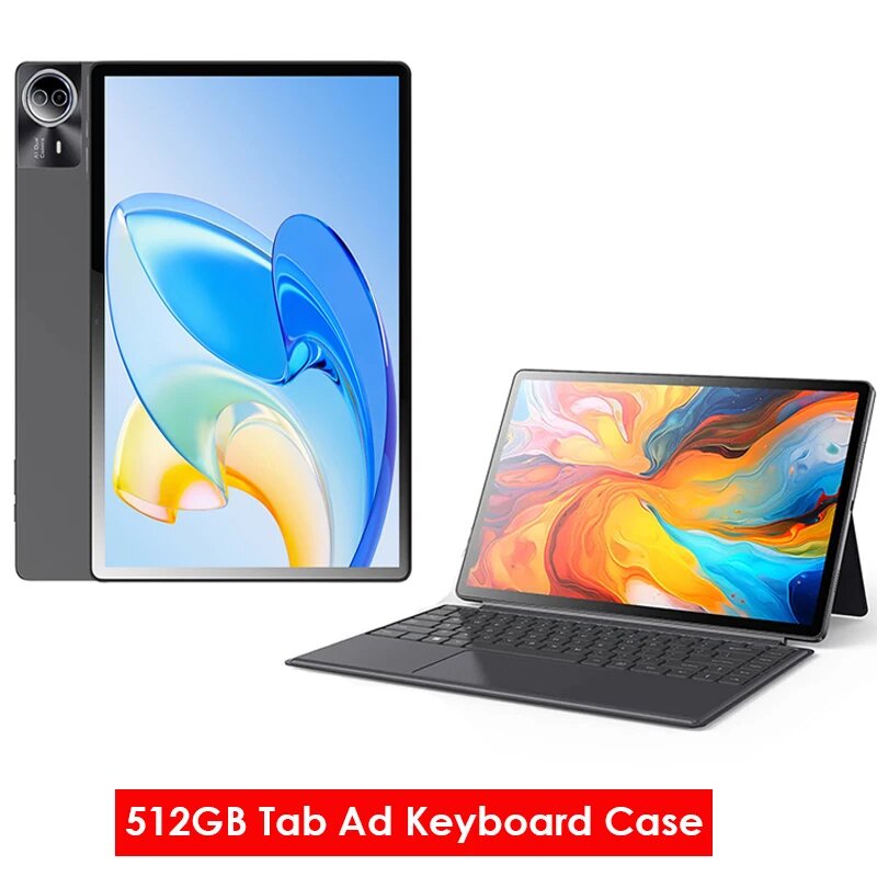 Планшет BEESITTO, 14", 8/512ГБ, Wi-Fi+5G, Android