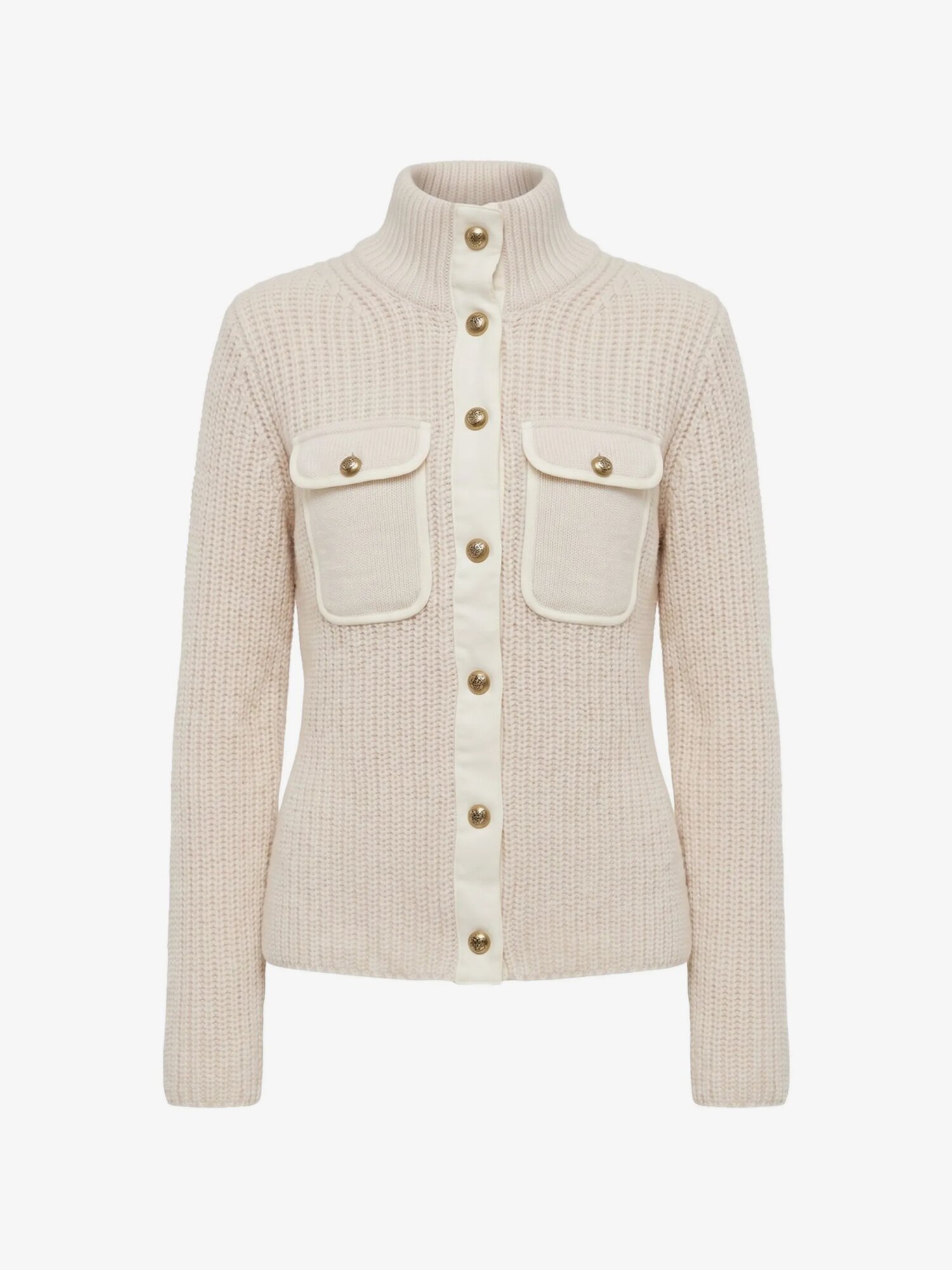 Кардиган Pinko Ribbed-knit button-up cardigan
