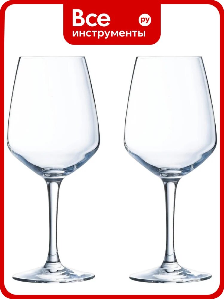 Набор бокалов GIPFEL VINA JULIETTE 2 шт, 400 мл. Материал: стекло 51132