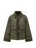 Куртка Barbour Kilnwick quilted jacket, размер 6, green