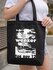 Сумка шоппер PRINTSHOT, фактура рельефная, черный