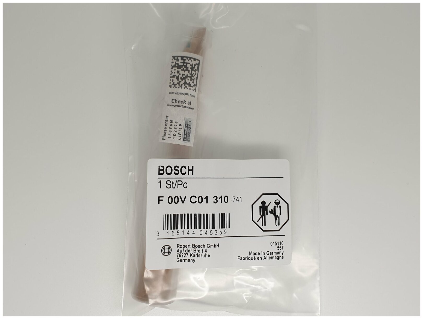 Шток форсунки топливной Bosch F 00V C01 310