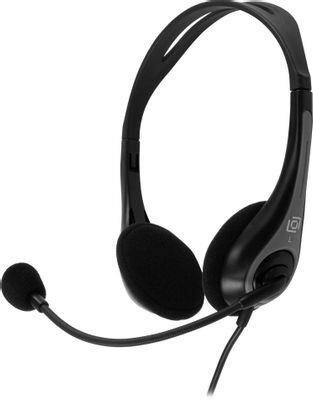 Наушники с микрофоном Oklick HS-M300 1876323, черный/серый