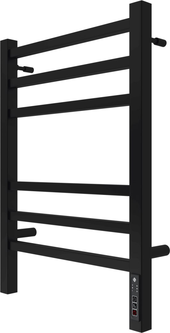 Электрический полотенцесушитель Terminus Ватикан П6 400х600 4670078578617 цвет Черный матовый