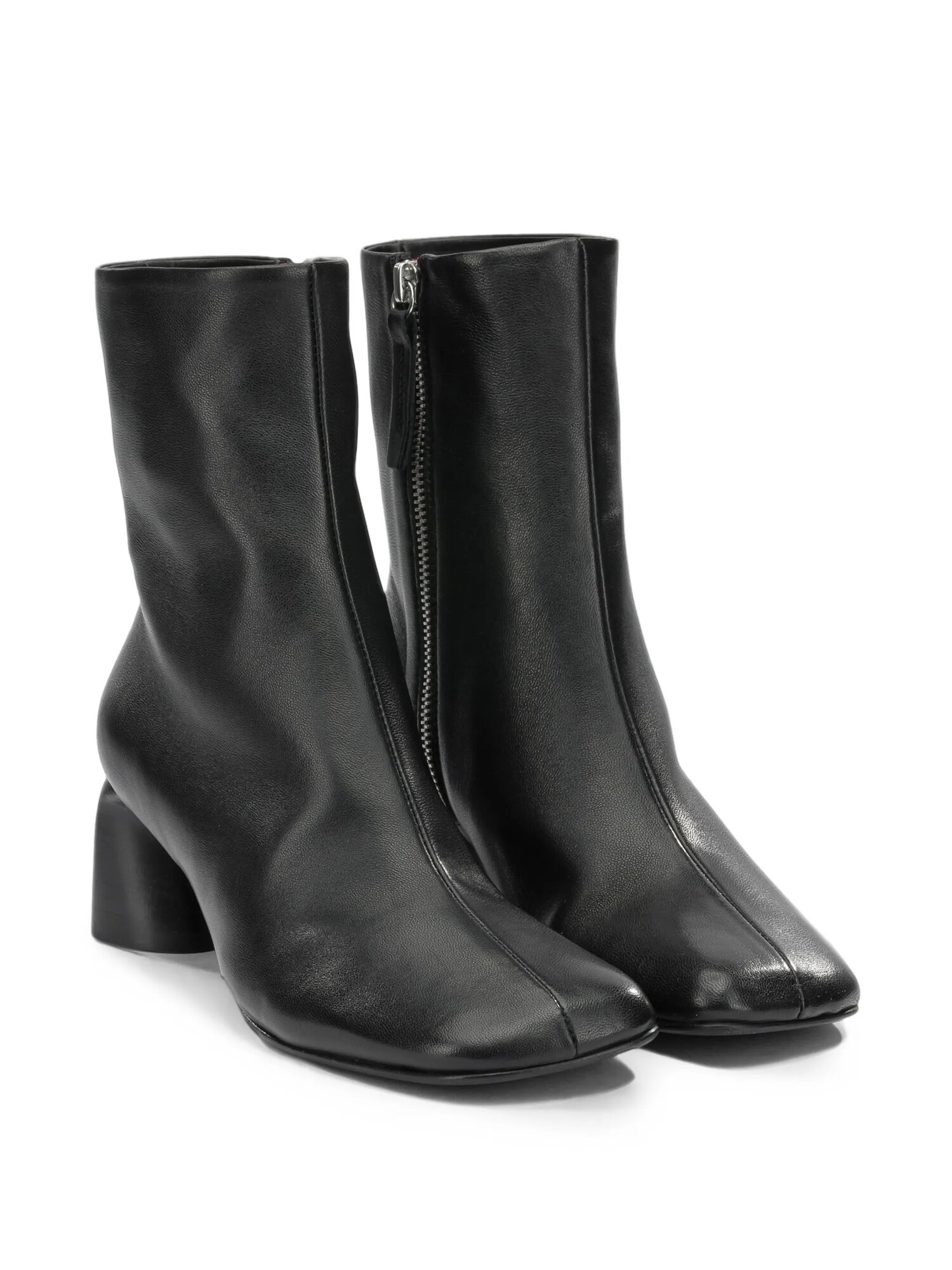 Ботинки Halmanera Side-zip leather ankle boots, размер 41, black — фото 1