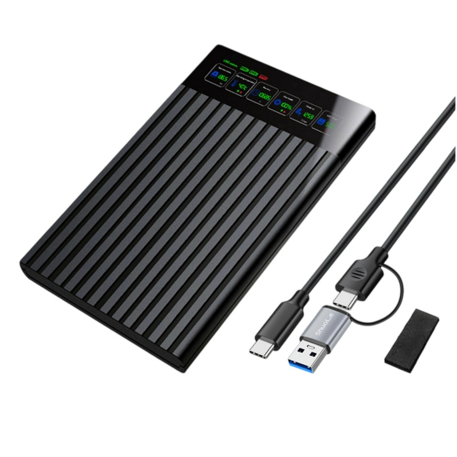 Внешний корпус для HDD/SSD 2.5 дюйма с USB 3.2 Gen1