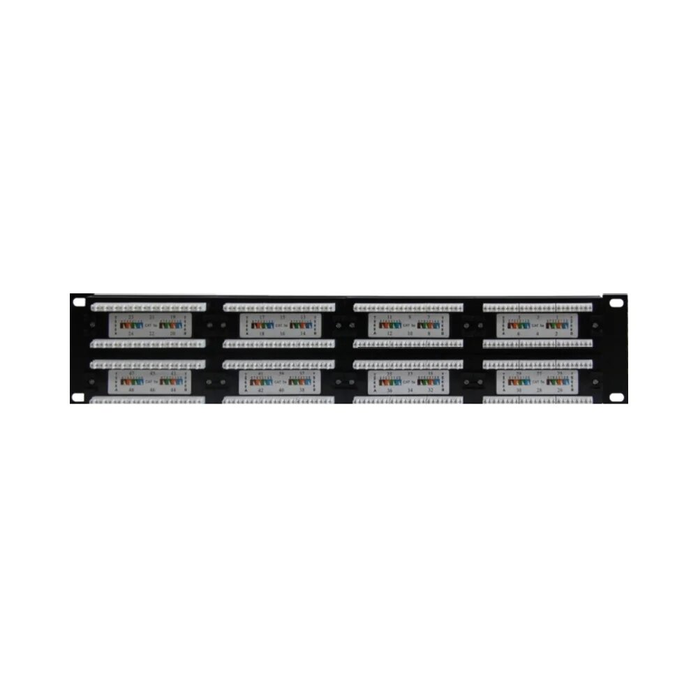 Патч-панель Netlink 19", 2u, 48 портов, сат5е 00000001016 — фото 1