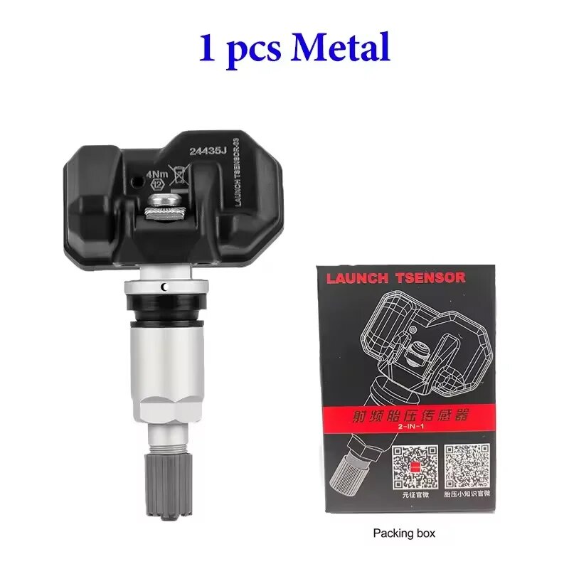 Датчик TPMS Launch 315/433 МГц, резиновый клапан, 27.2*20*76.4(мм),