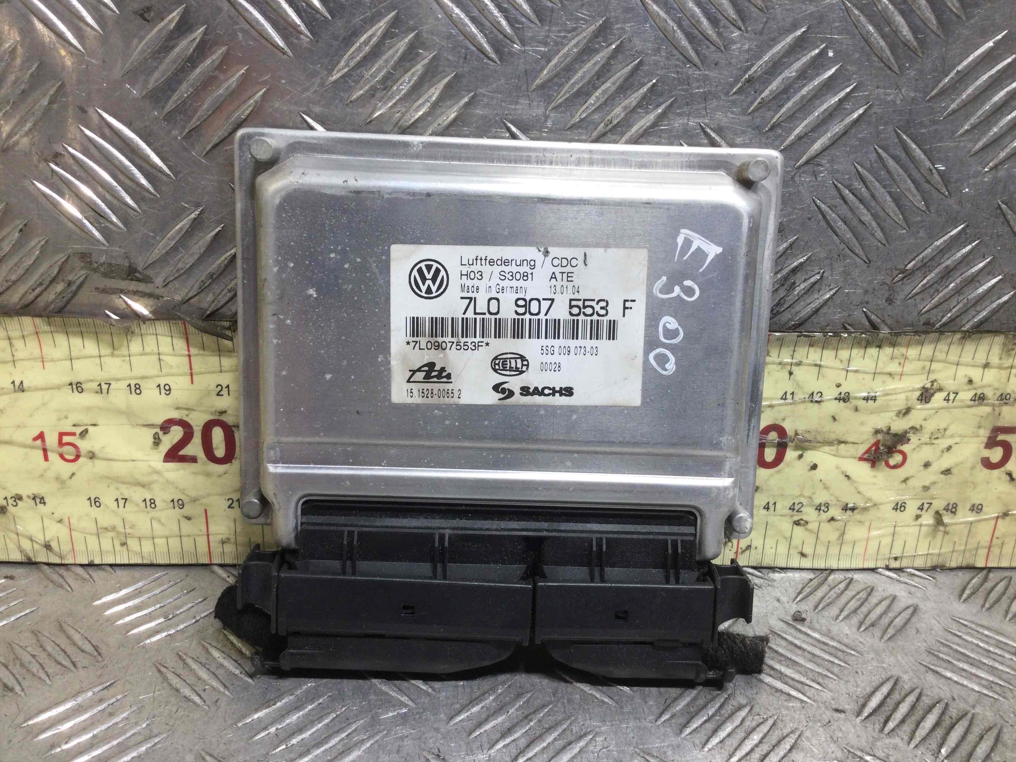 Б/У Блок управления пневмоподвеской Volkswagen Touareg 1 поколение 2002-2007 2004 г.