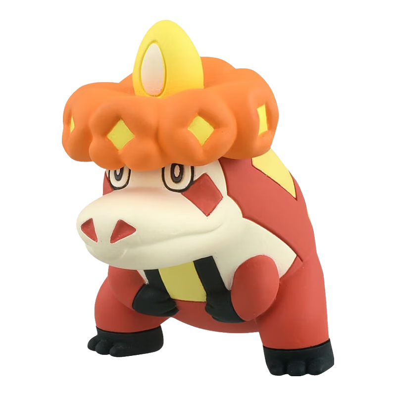 TAKARA TOMY Pokemon Пламенный Крокодил фигурка-сувенир 932741 для детей Цвет：MS-32 Zhi Nao E