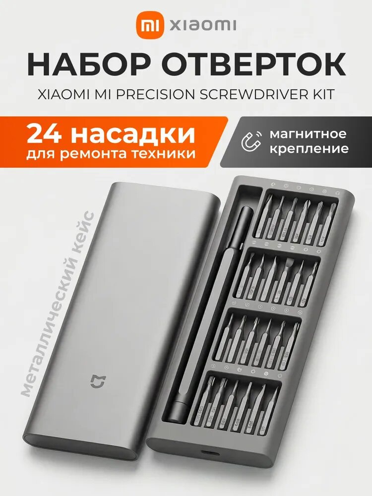 Набор отвёрток Xiaomi Mi Precision Screwdriver Kit для точных работ