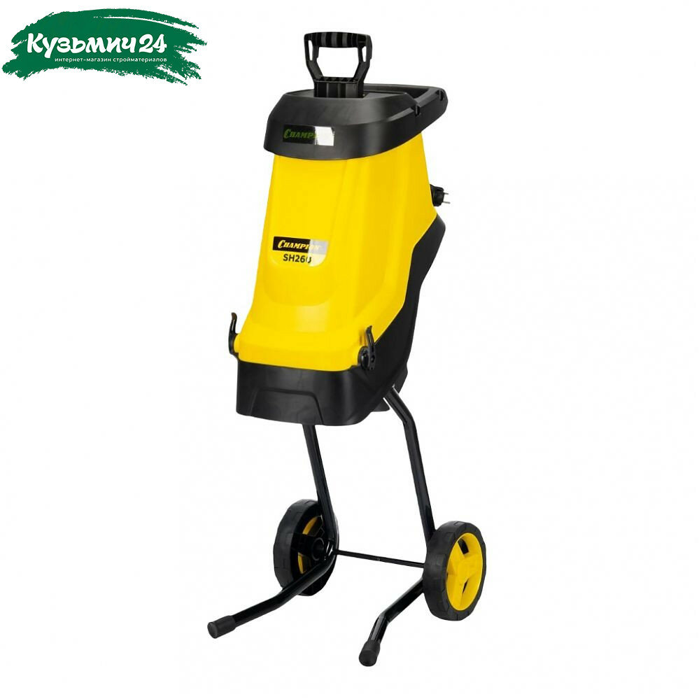 Измельчитель садовый Champion SH260 сетевой, d45 мм, сумка, 2600 Вт