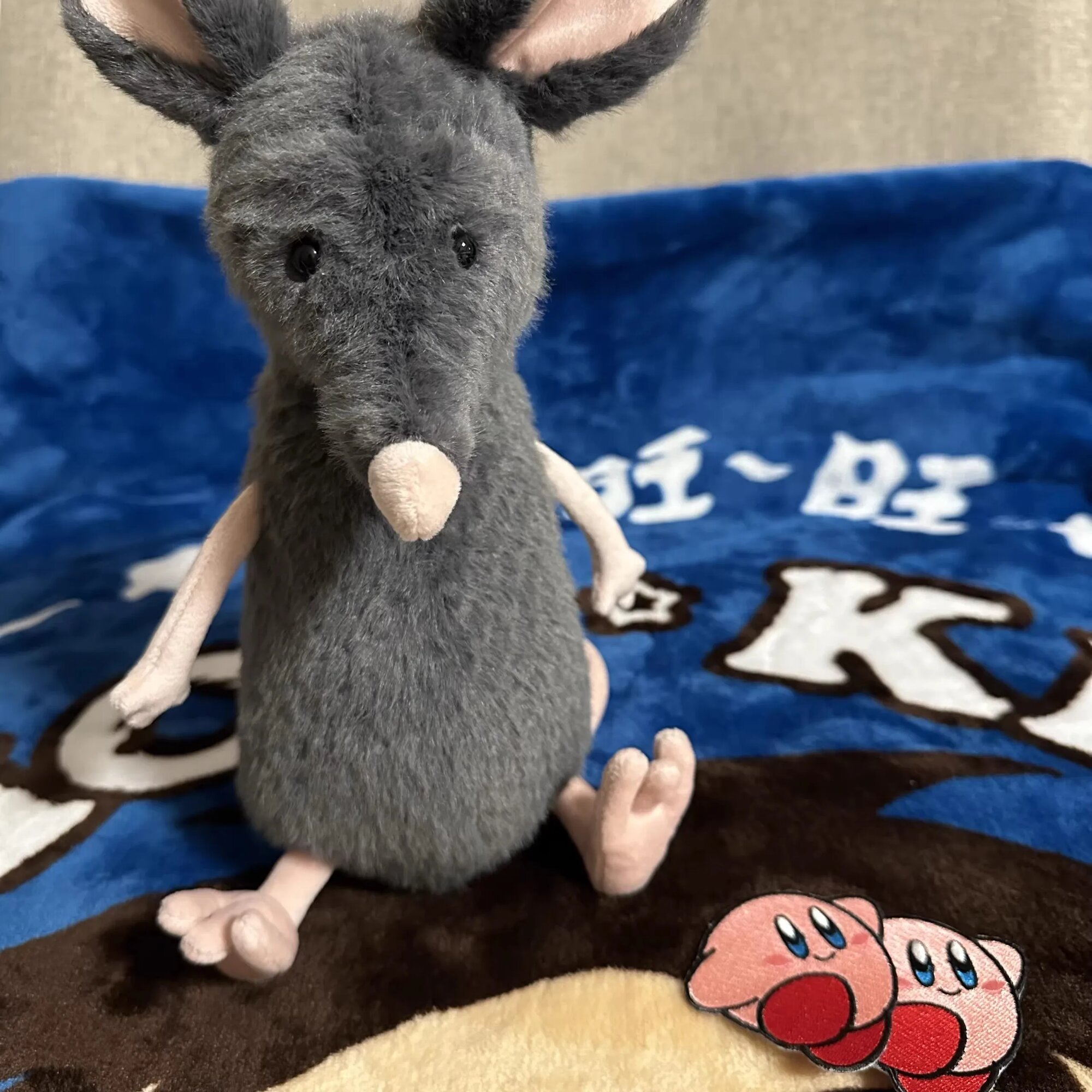 JELLYCAT Плюшевая мышь-ковбойка 25 см