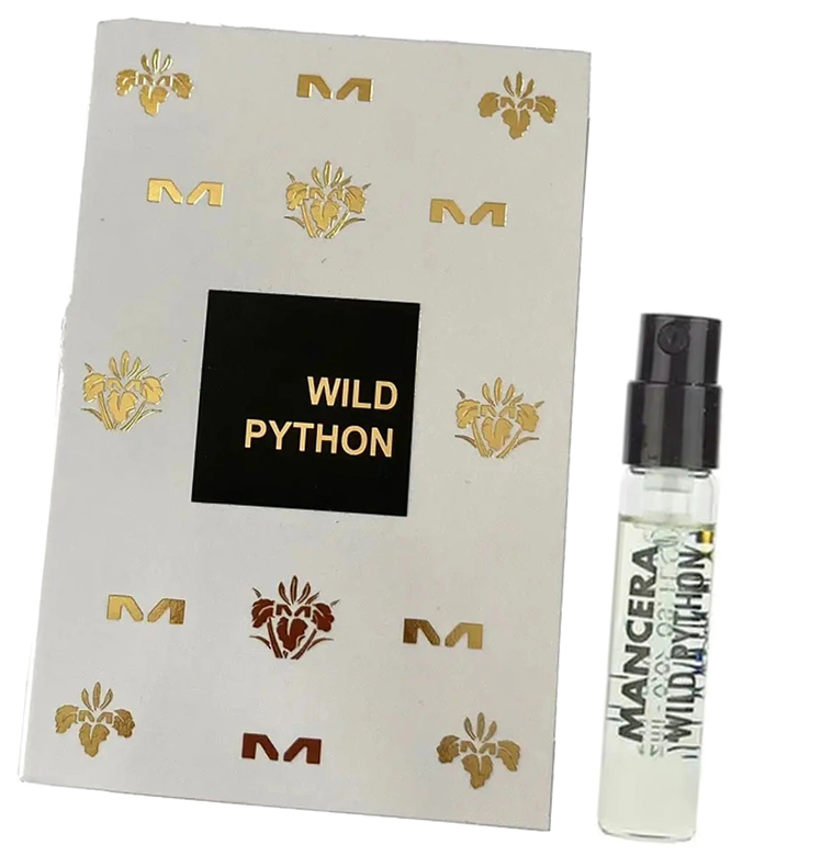 Женская парфюмерная вода Мансера Дикий Питон миниатюра 2 мл - Mancera Wild Python сэмпл духов