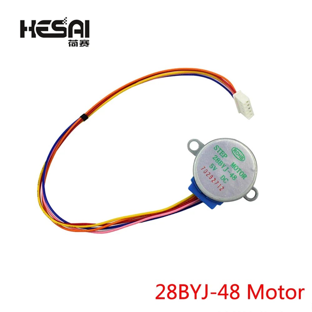 Шаговый двигатель HESAI 28BYJ-48 5В 28BYJ-48 Motor