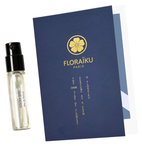 Парфюмерная вода Floraiku Golden Eyes мини 1.5 / Сэмпл аромата Флораику Голден Айс / Пробник оригинального парфюма