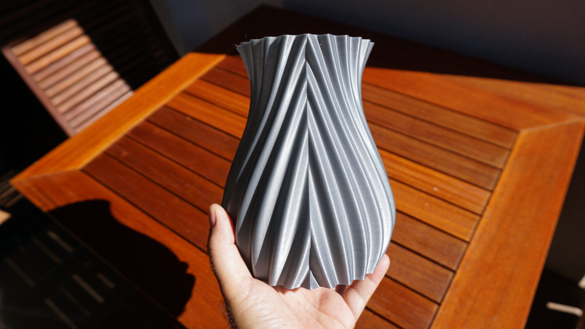 Ваза декоративная спиральная, 3D-печать, 3DOPRU арт. VASE-PR-280125
